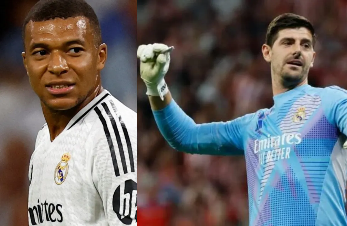Mbappé habló con Courtois en Valdebebas, alucinado con los 'mecherazos ...