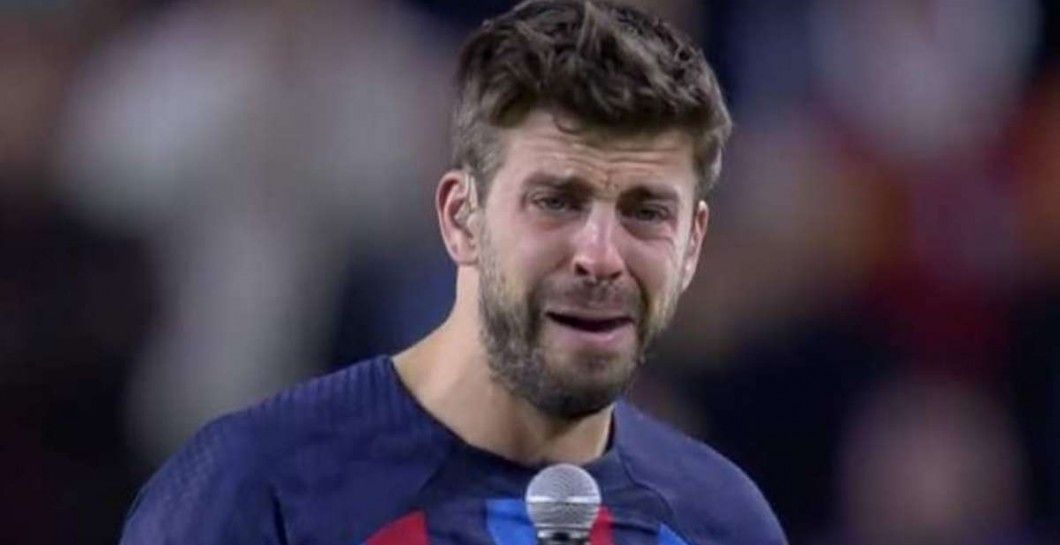 Piqué criticado por omitir frase sobre Cataluña en discurso de despedida