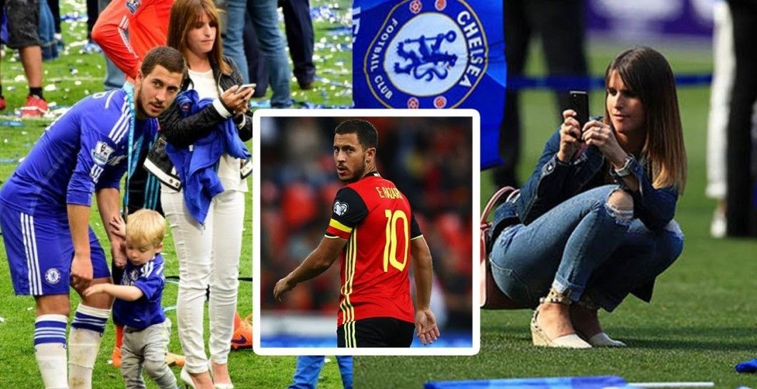 La discreta historia de amor entre Eden Hazard y Natacha Van Honacker