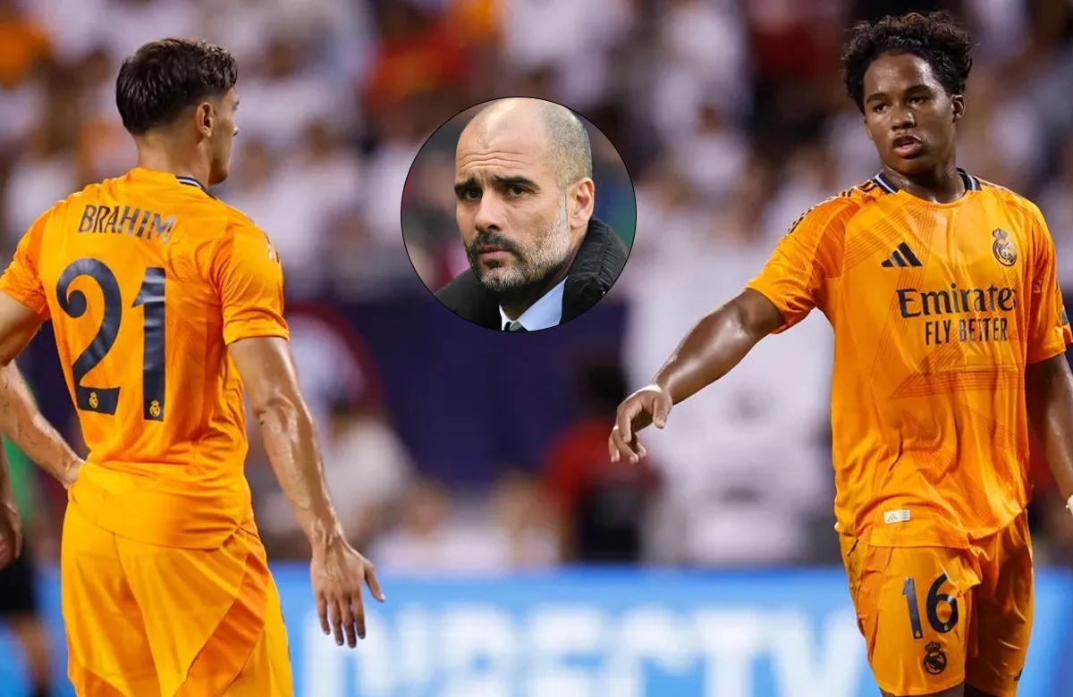Endrick le preguntó a Brahim por el Manchester City, se lo dejó claro ...