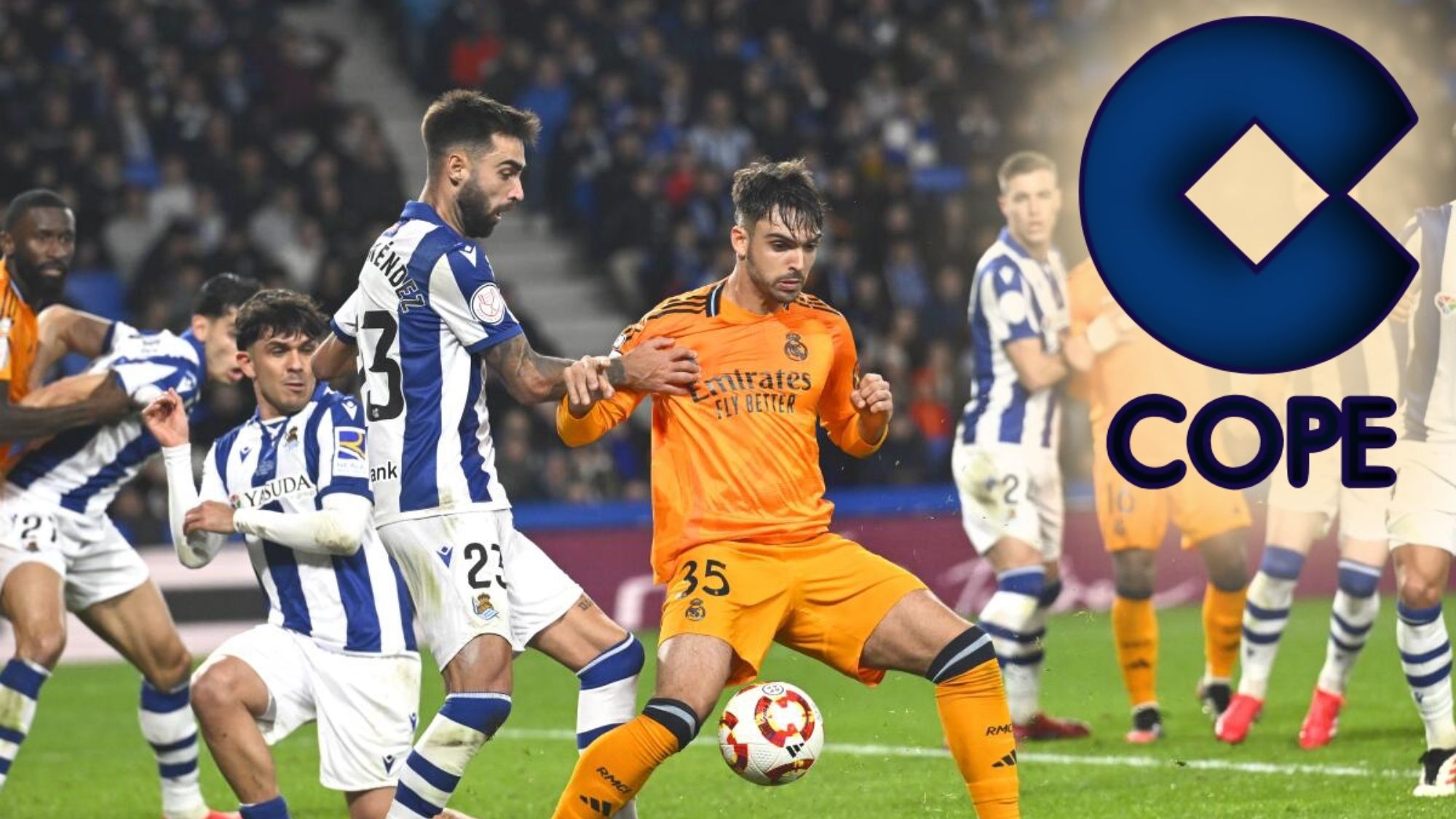 La COPE anuncia tras el triunfo en Anoeta que Asencio ha rechazado la oferta del Real Madrid