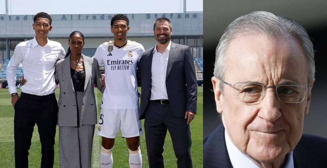 Florentino se lo dijo a la cara a Jobe, el hermano de Bellingham: “Te ...